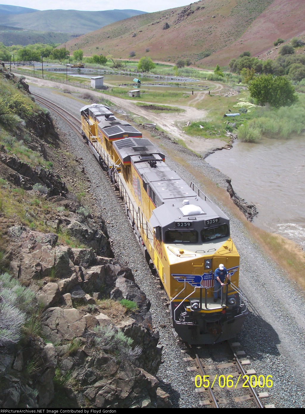 UP 5259 Huntington Oregon Yard